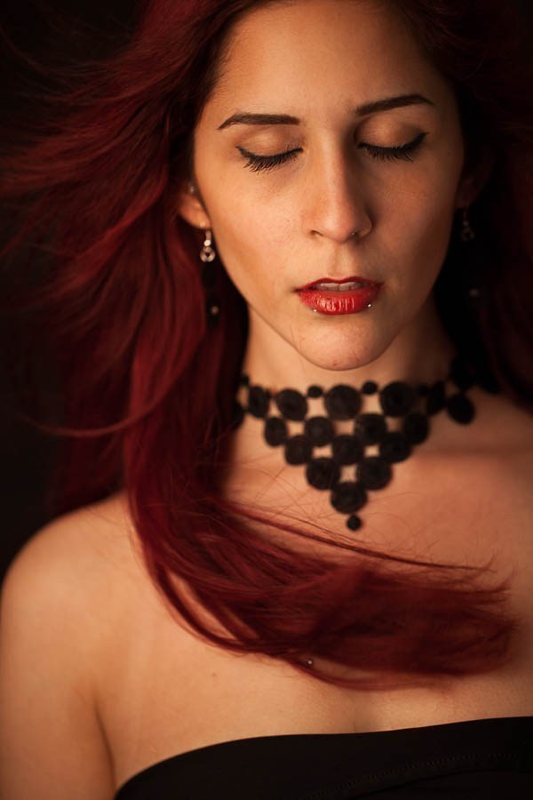 Spitze | Collier Audrey - Schwarz | jetzt kaufen